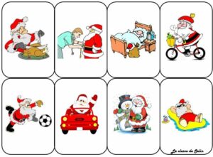 Jeux de langage : les actions du Père Noël – Classe de Selin