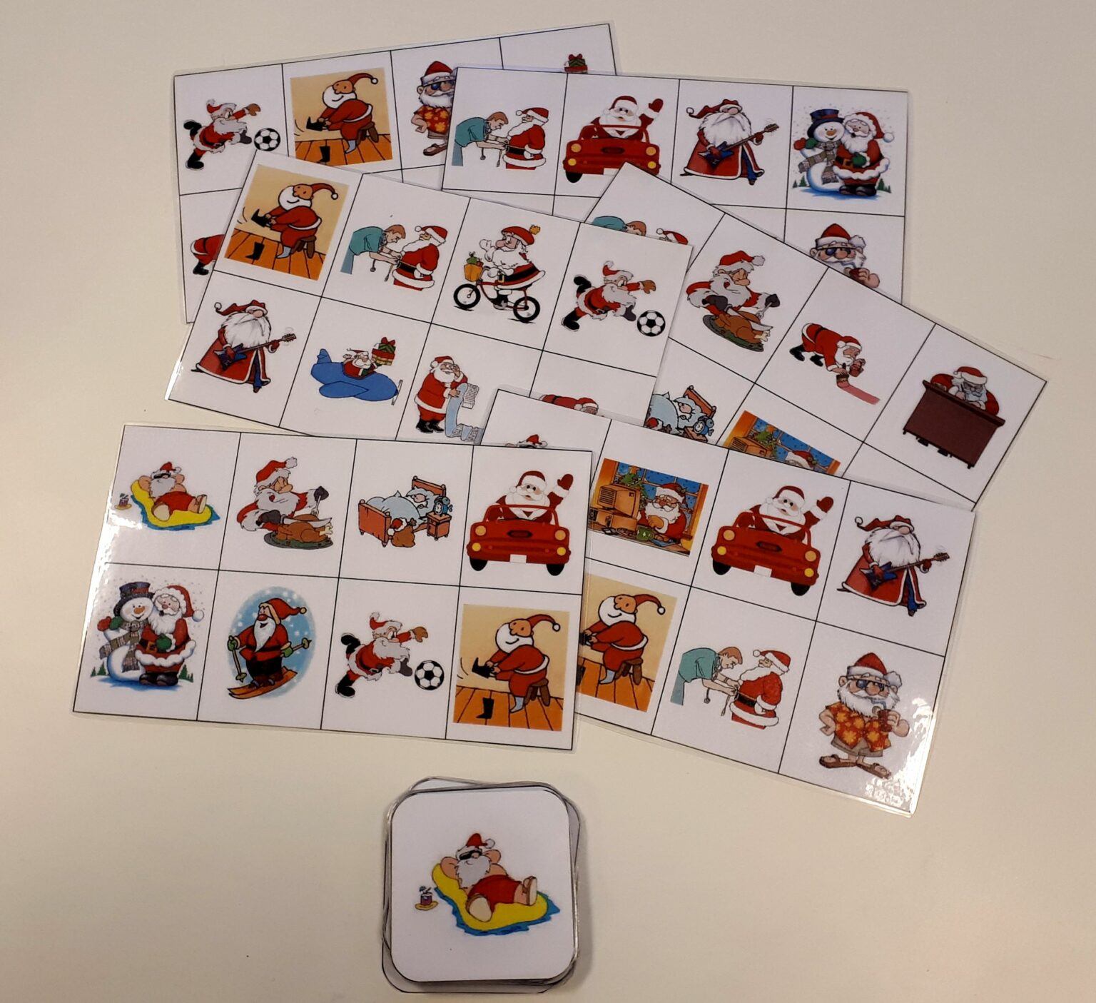 Jeux de langage : les actions du Père Noël – Classe de Selin