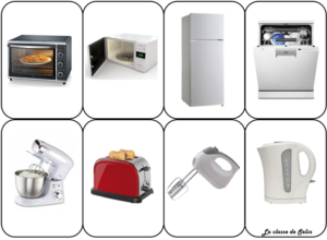 Jeux de langage sur les objets de la cuisine – Classe de Selin