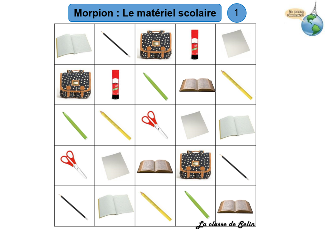 Jeux de langage – Classe de Selin