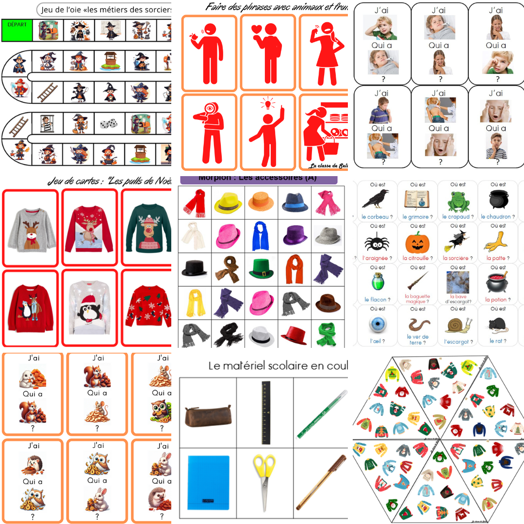 Jeux de langage – Classe de Selin