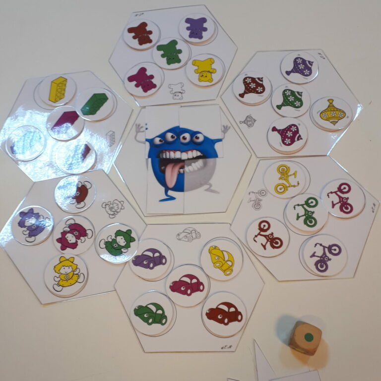 Jeu collaboratif : le monstre des jouets – Classe de Selin