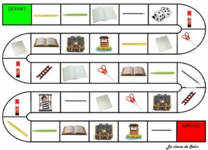 Le matériel scolaire – Classe de Selin